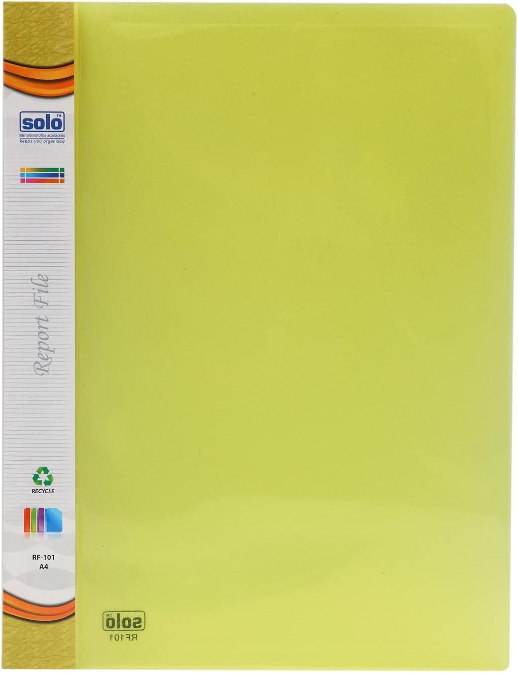 Solo A4 Report File- Pack of 10, Super Line Transparent Document File ...