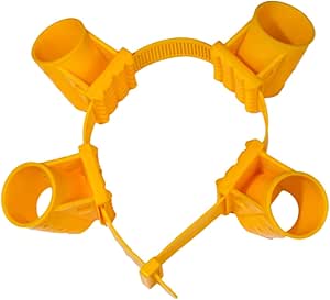 Amazon.com : Sosoport 5pcs Strap Pole Cups Plants Fixing Tree Staking ...