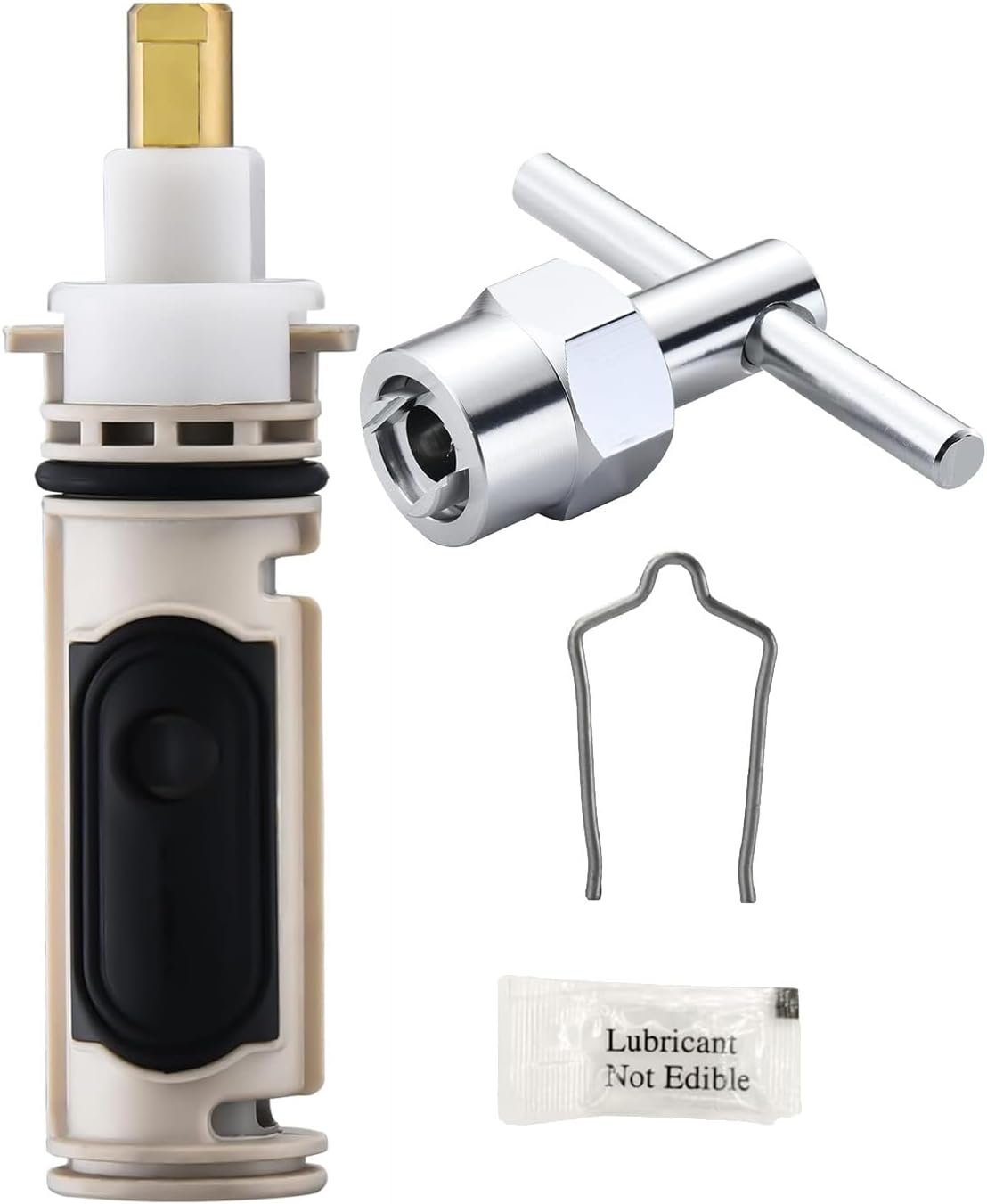 1222 Replacement Cartridge with 116653 Handle Adapter Kit for Moen ...