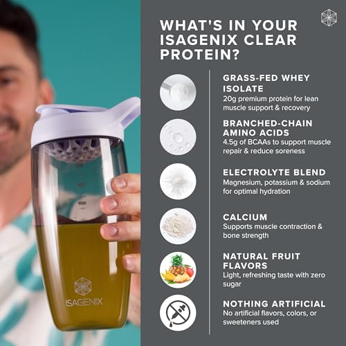 Isagenix Clear Protein - Juice-Style Whey Protein Powder Mix ...