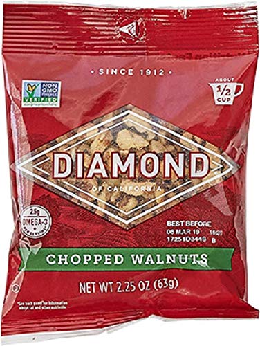 Amazon.com : DIAMOND Chopped Walnuts, 2.25 oz : Grocery & Gourmet Food