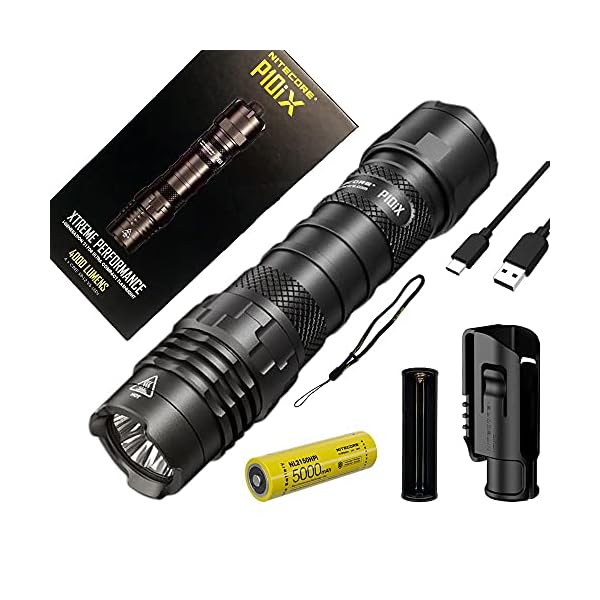 NITECORE P10ix Type-C RECHARGEABLE ULTRA COMPACT FLASHLIGHT - 4000 ...