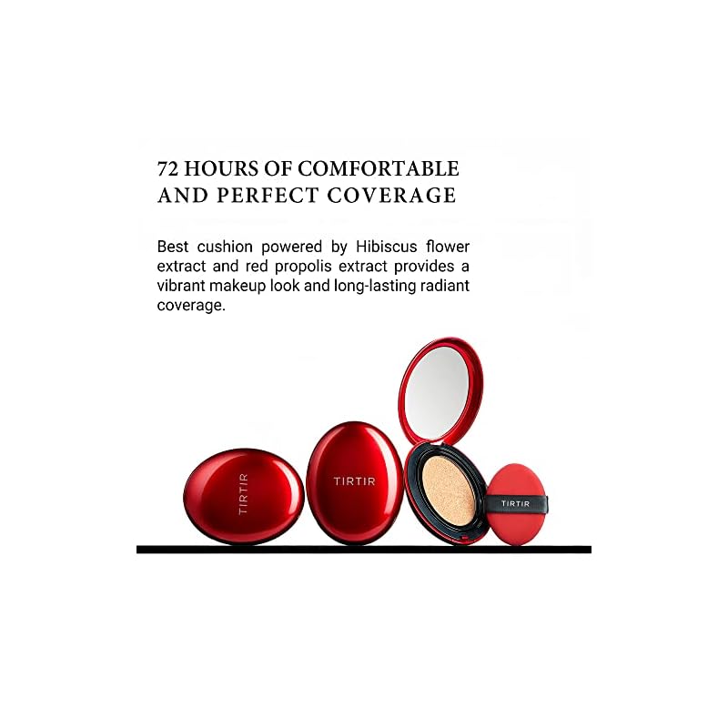 TIRTIR Mask Fit Red Cushion #23N Sand 0.63oz (18g) 72-Hours Long ...
