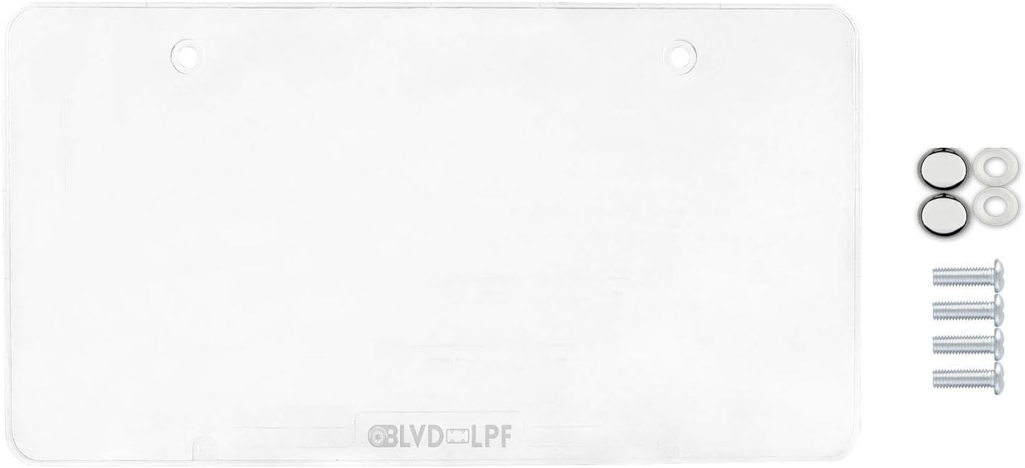 Amazon.com: BLVD-LPF OBEY YOUR LUXURY Car License Plates Shields 1 Pack ...