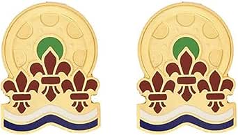 Amazon.com: 470th Transportation Battalion Unit Crest (NO MOTTO) (PAIR ...