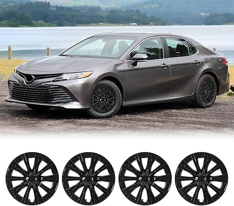 Amazon.com: WOLFSTORM 16 Inch Hubcaps Set of 4 for 2018-2024 Toyota ...