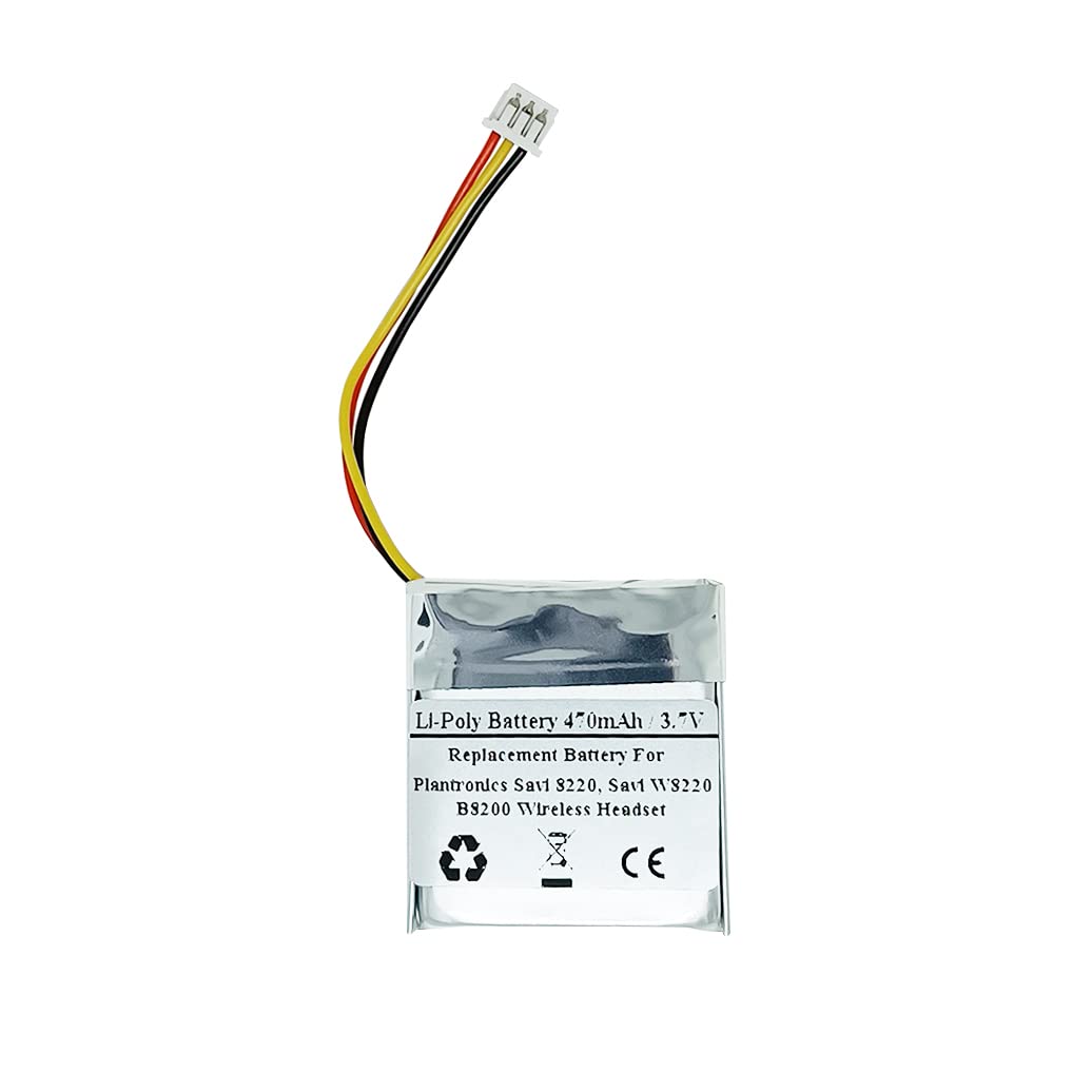 Amazon.com: STARTONG 470mAh 3.7V Replacement Battery for Plantronic s ...