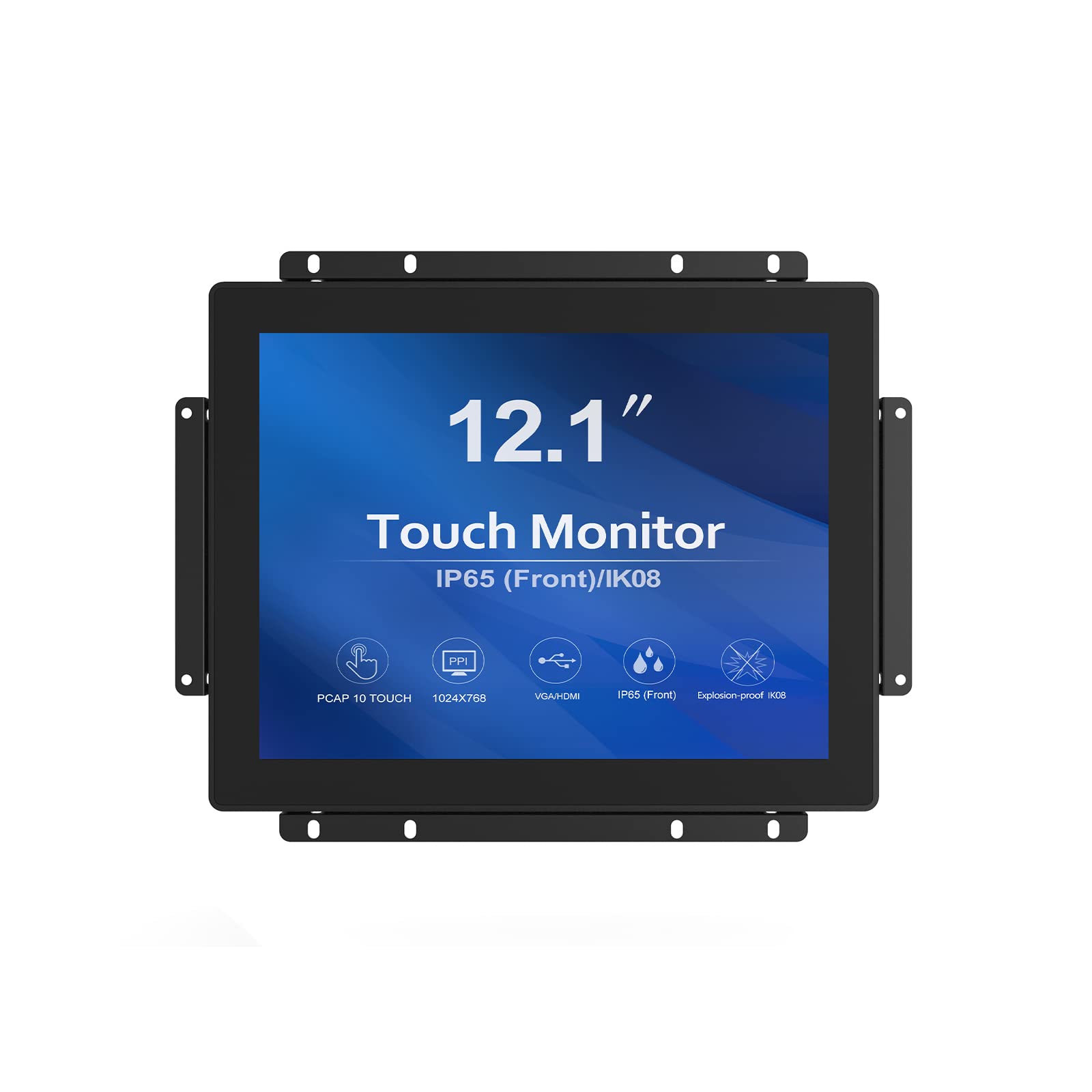 Snapklik.com : 12.1 Inch 10 Points Touch Front IK08/IP65 Open Frame ...