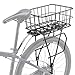 CXWXC Rear Bike Rack with Basket - Disc/Non-Disc Brake Compatible ...