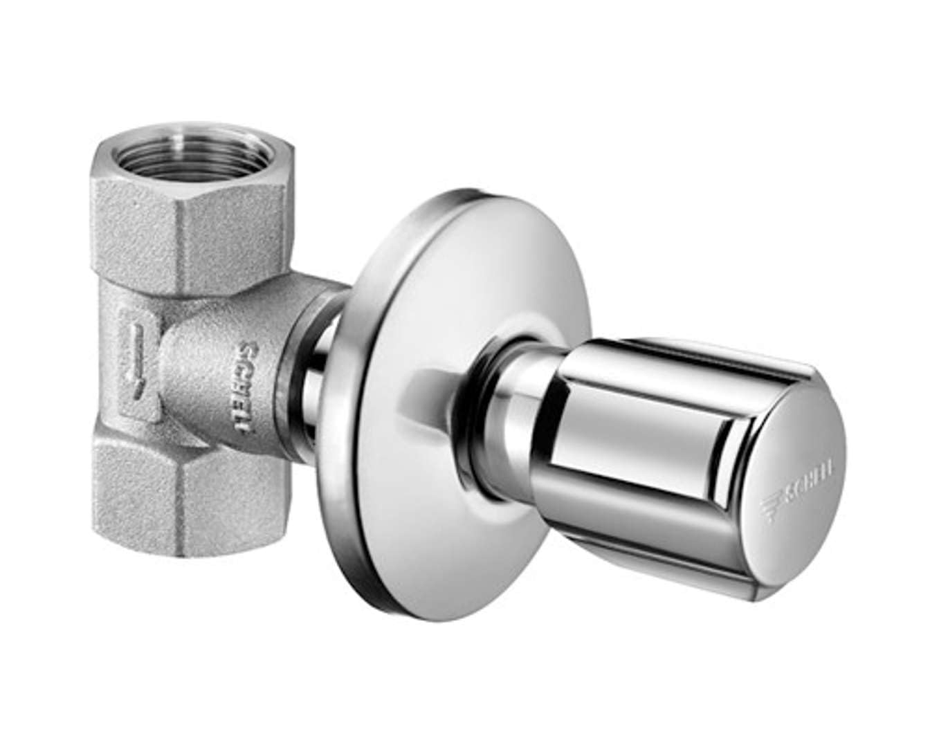 SCHELL Concealed Angle Valve DN 20 with Stop and Regulating Function ...