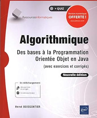 Amazon.fr - Algorithmique: Des bases à la programmation orientée objet ...