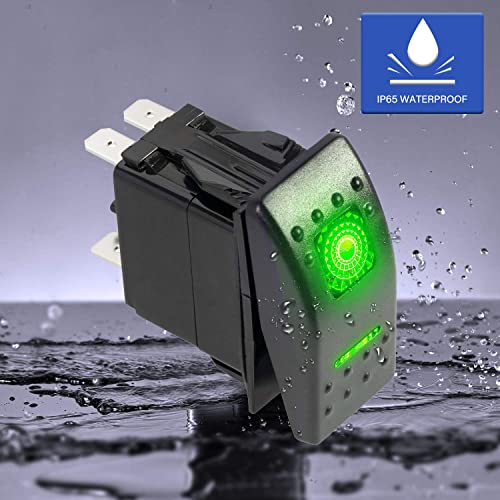 Snapklik.com : FXC Momentary Rocker Switch 7Pin Laser (ON)/Off/(ON ...