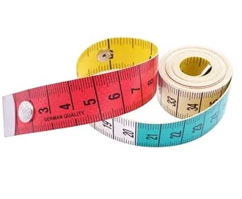 Measuring Tape Double Sided Soft with color and button suitable For ...