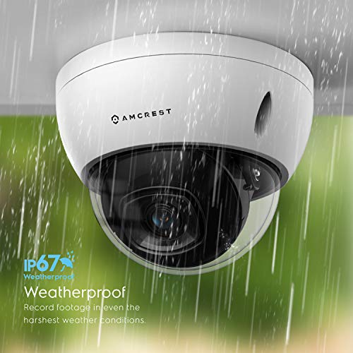 Amcrest UltraHD 4K (8MP) AI Outdoor Security POE IP Camera, - Want It All