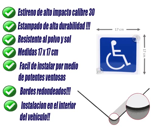 Letreros De Discapacidad - Ferreteria Y Herramientas