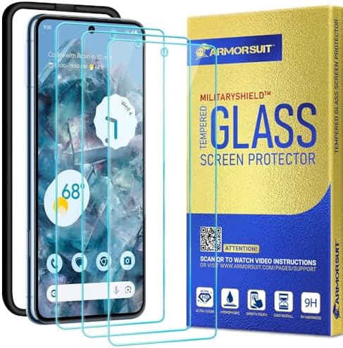 Amazon.com: ArmorSuit 3 Pack Glass Screen Protector for Google Pixel 8 ...