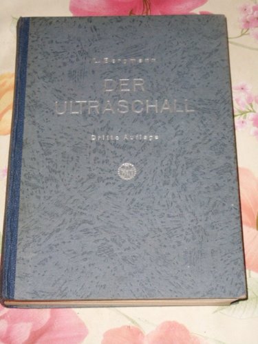 Amazon.com: Der Ultraschall und seine Anwendung in Wissenschaft und ...