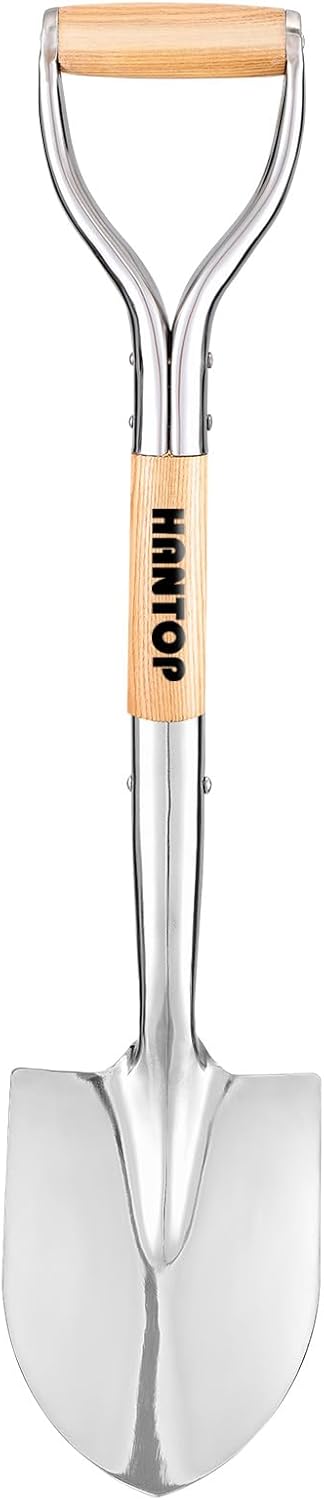 Amazon.com : HANTOP Stainless Steel Mini Shovel for Digging - Camping ...