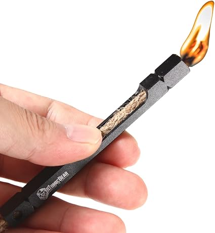 Amazon.com: Fire Starter Wick for Campfires - Firewand Survival Tool ...