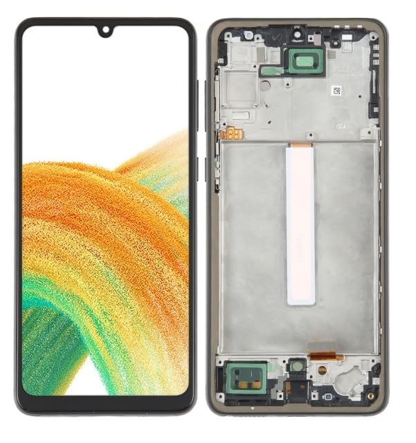 for Samsung Galaxy A33 (5G) (with Frame,Fingerprint Support) Compatible ...