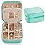 Amazon.com: Small Travel Jewelry Case, To Go Portable Jewelry Box ...