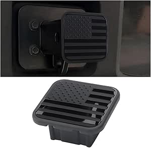 Amazon.com: Mandark 2 Inch American Flag Trailer Hitch Cover, Heavy ...
