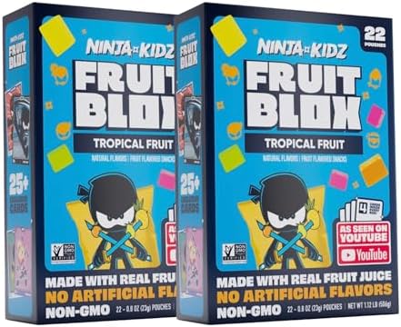 Amazon.com: Generic Fruits Blox Mixed Fruit Snacks, 2 Boxes, 22 Count ...