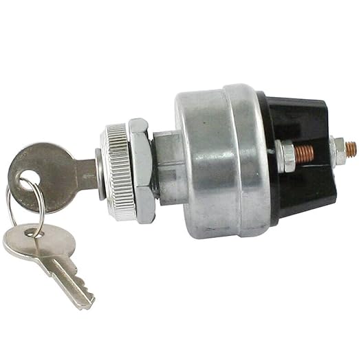 Amazon.com: Ignition Key Switch, 4-Position Universal Starter Switch ...