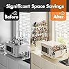 Amazon.com: SUNALLY Magnetic Spice Rack for Refrigerator, 4 Pack ...