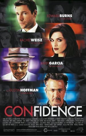 Confidence [VHS] : Burns, Edward, Weisz, Rachel, Garcia, Andy, Foley ...