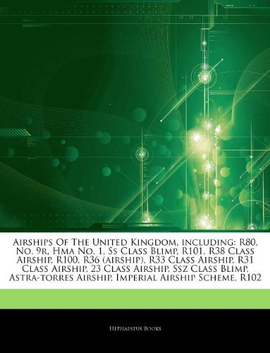 Amazon | Articles on Airships of the United Kingdom, Including: R80, No ...