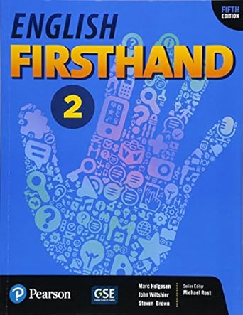 Amazon.co.jp: English Firsthand 5/E Level 2 Student Book : 洋書