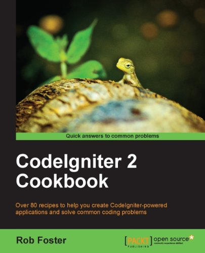 CodeIgniter 2 Cookbook (English Edition) eBook : Foster, Rob: Amazon.com.br: Livros