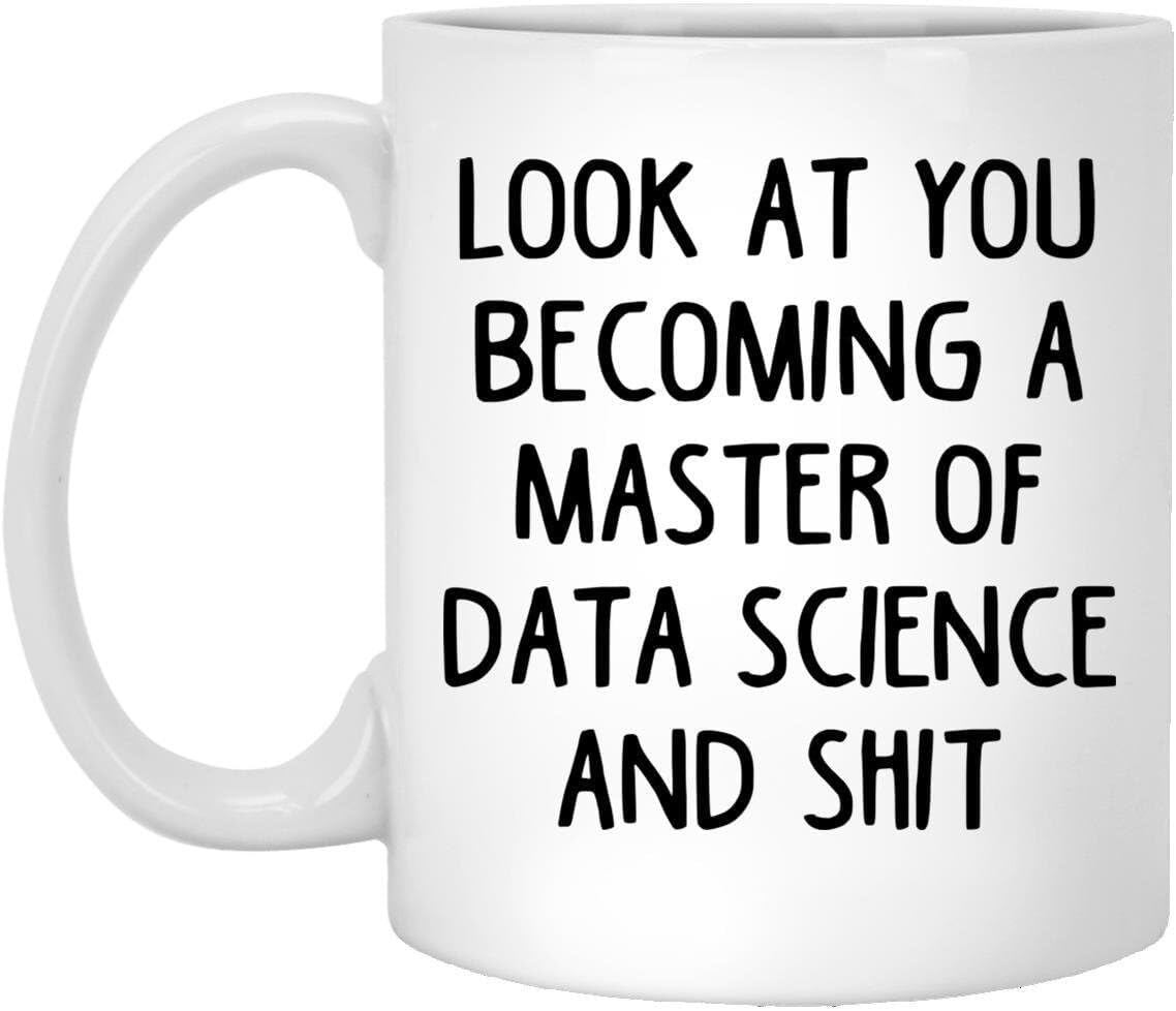 Amazon.com: Master of Data Science Graduation Gift for Men and Women ...