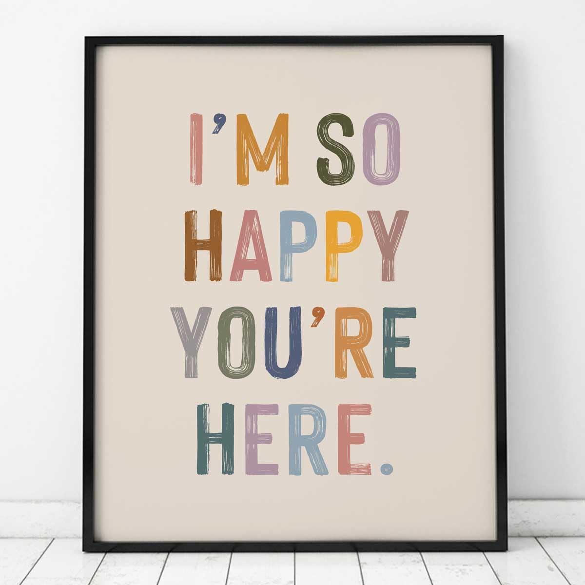 Snapklik.com : Im So Happy Youre Here, Classroom Print, Classroom ...