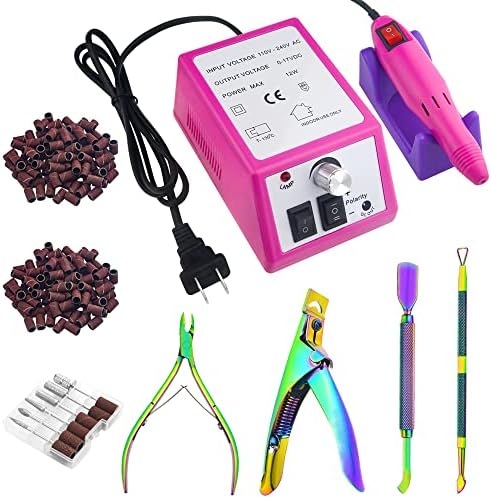 Amazon.com: Professional Electric Nail Drill Machine Nail Clippers Set ...