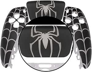 Amazon.com: Spider Front Back Faceplate Rear Shell Housing for PS5 Game ...