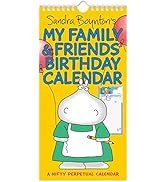 Sandra Boynton's 17-Month 2025-2026 My Family Wall Calendar: Boynton ...