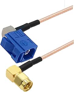 Amazon.co.jp: Multi-purpose RG316 Blue Fakra C Female to SMA Male 90 ...