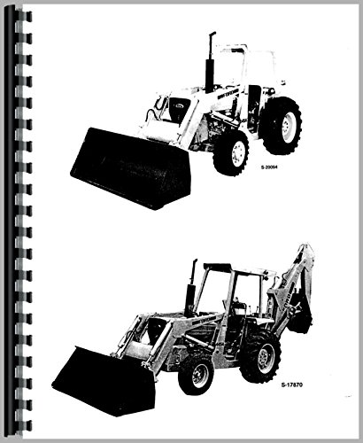 Amazon.com: Operators Manual Ford 445A 545A Tractor Loader Backhoe ...