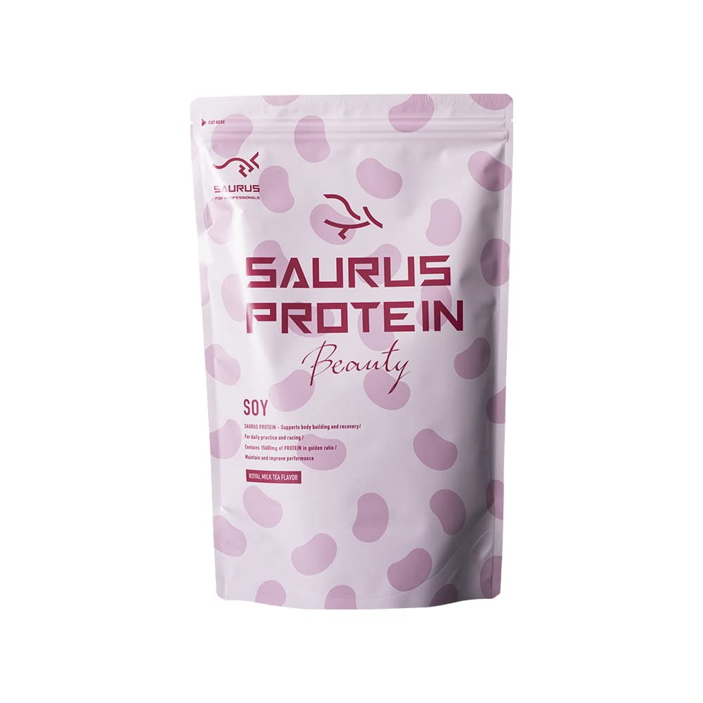 Amazon | SAURUS PROTEIN Beauty SOY(サウルス ソイプロテイン) ソイプロテイン100%使用 アミノ酸スコア100 11種のマルチビタミン＋3種のミネラル ...