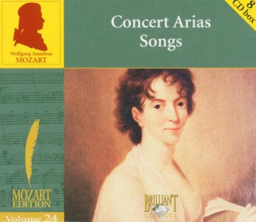 Mozart Edition, Vol.24: Concert Arias / Songs - Various, F.Van der ...