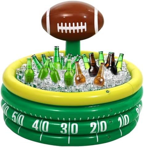 Amazon.com: Beistle Inflatable Goal Post Cooler with Football : Home ...