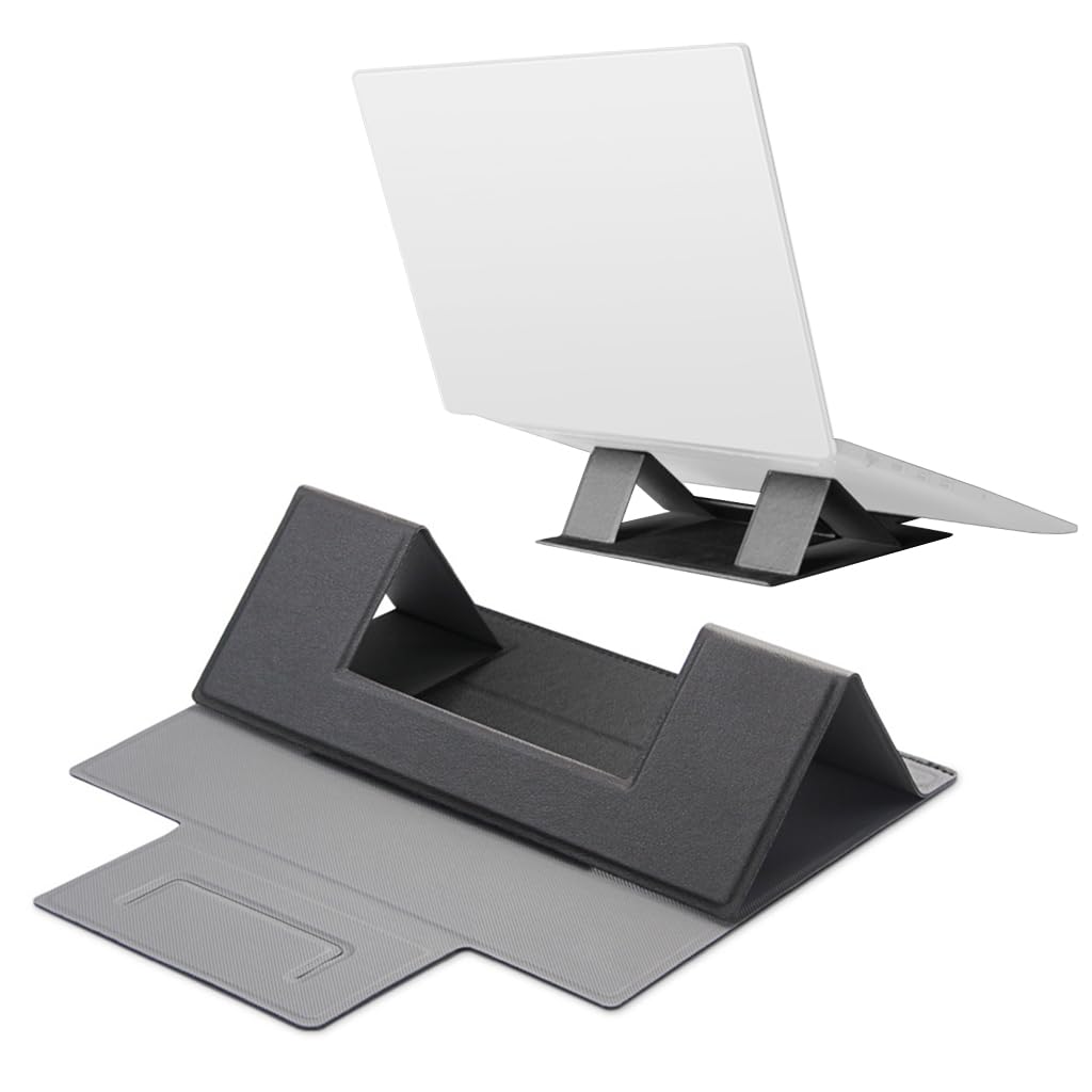 ZORBES® Laptop Stand Laptop Riser Desk Laptop Riser with 2 Adjustable ...