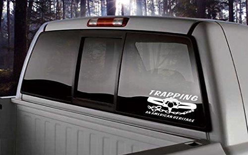Trapping American Heritage Vinyl Window Decal – Best Hunting Scents