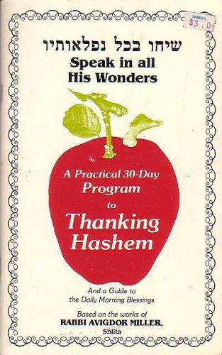 A Practial 30-day Program to Thanking Hashem: Moshe Goldberger: Amazon ...