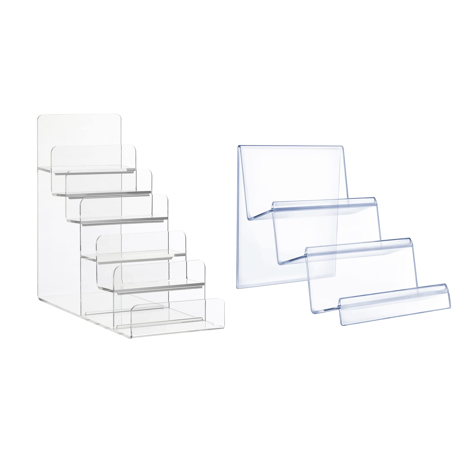 Amazon.com: Cabilock Multi Tier Acrylic Display Stand:2PCS Riser ...