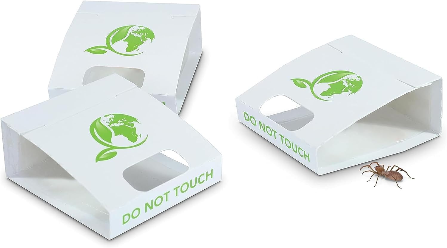 30-Pack Spider & Insect Traps: Versatile, Pre-Baited, Non-Toxic ...