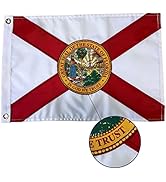 Amazon.com : AZCOVER American Boat Flag 12x18 Inch Small American Flags ...