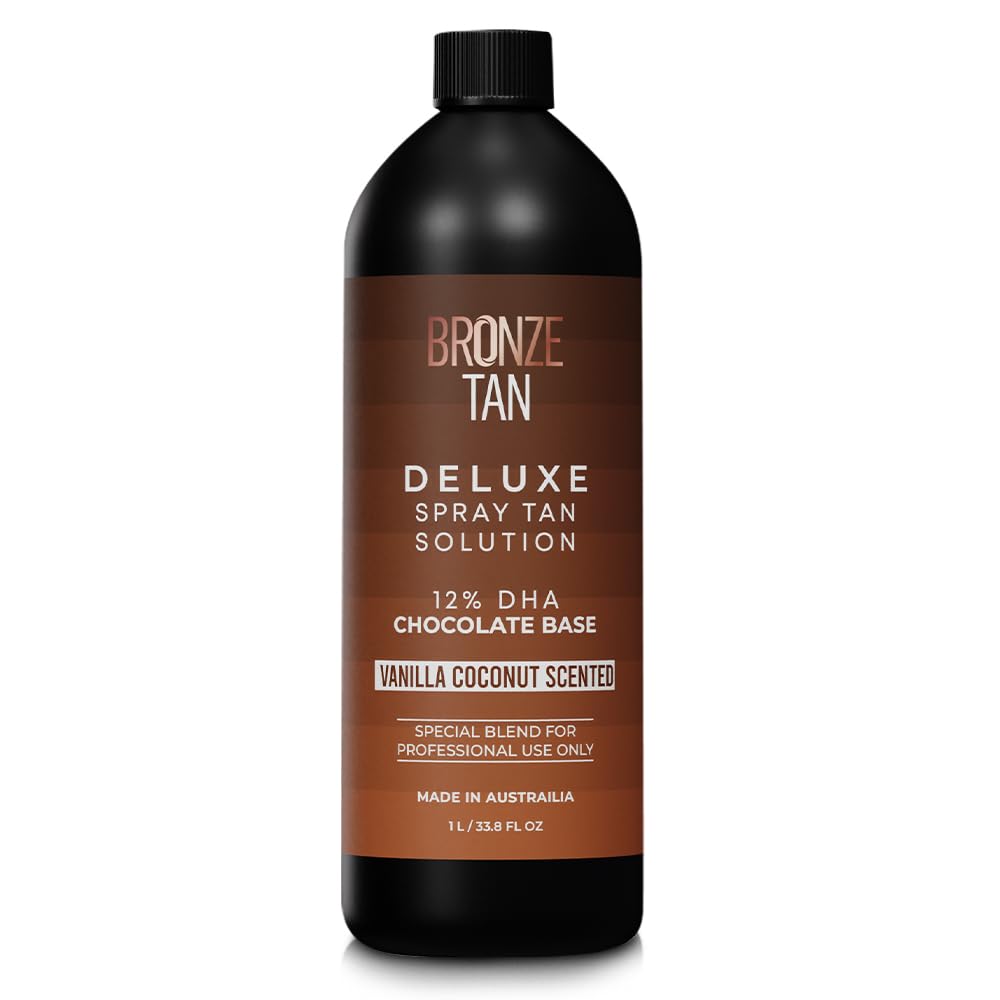 Amazon.com: Bronze Tan Dark Spray Tan Solution - Professional Tanning ...